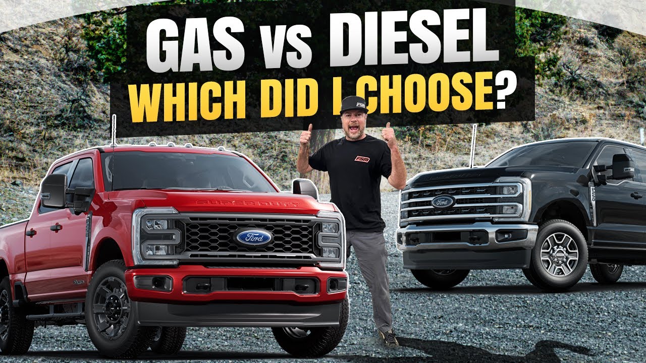 I Tested the 2024 Ford Superduty Gas and Diesel Trucks and Fixed my ...