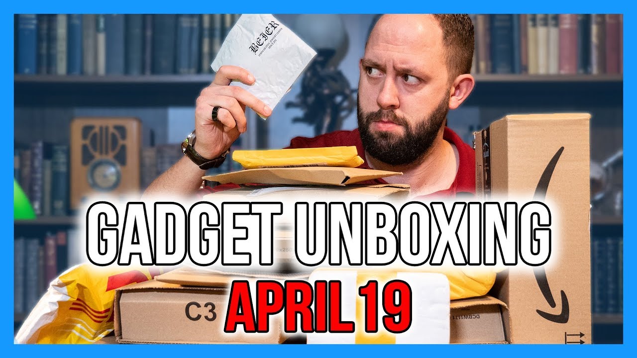 GADGET HAUL UNBOXING - APRIL 2019 - YouTube