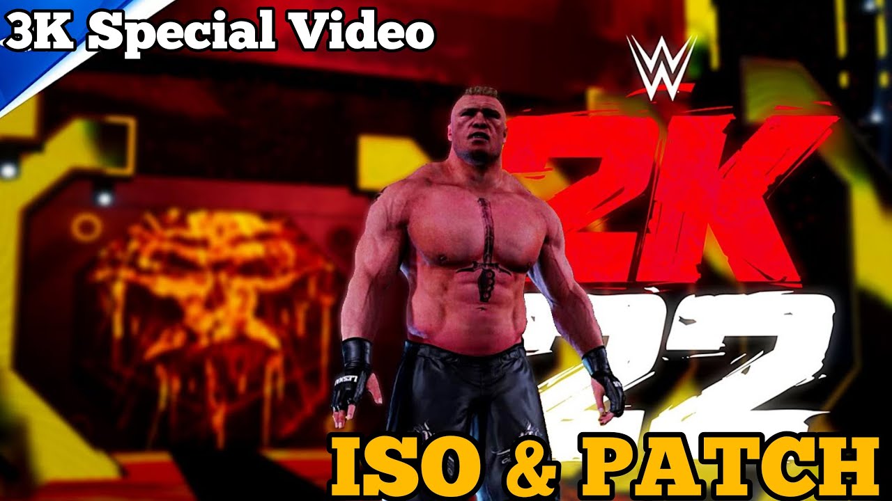 WWE 2K22 PSP ISO & PATCH | Link in Description | 3K Special Video ...