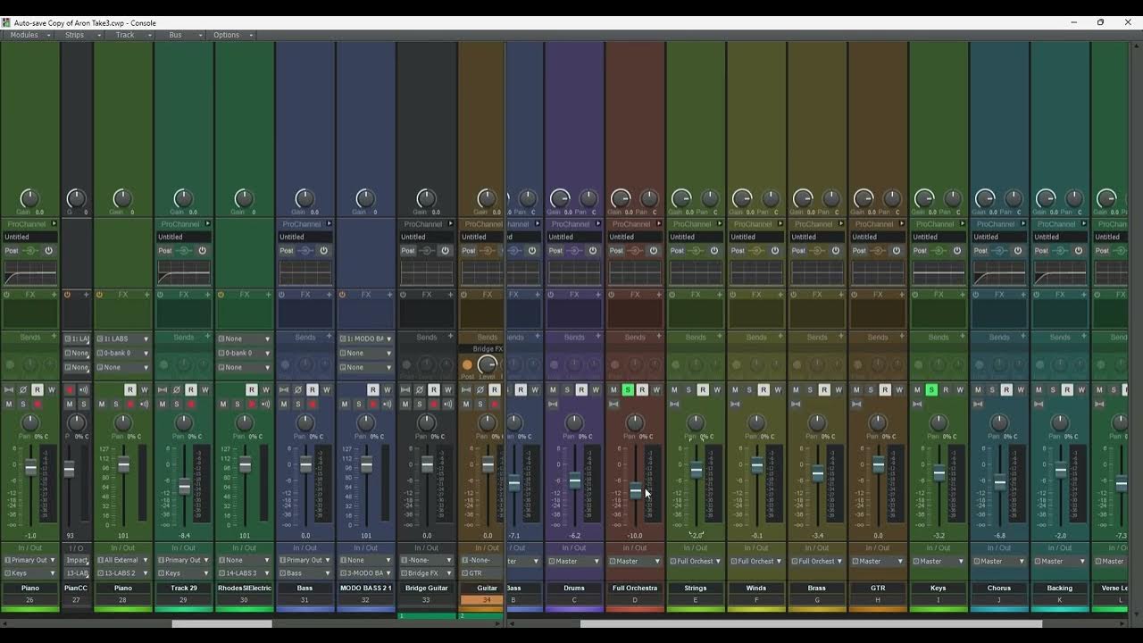 Cakewalk - Midi and Tempo Changes - YouTube