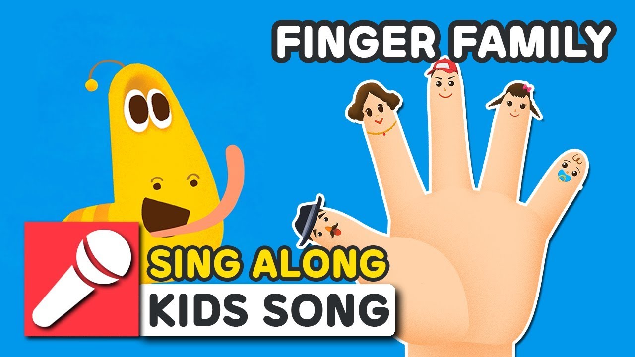 FINGER FAMILY | LARVA KIDS | SING ALONG | BEST NURSERY RHYME | FAMILY ...