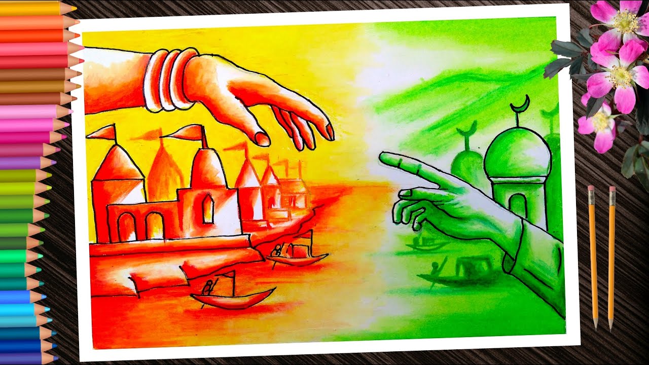 Indian Unity Painting