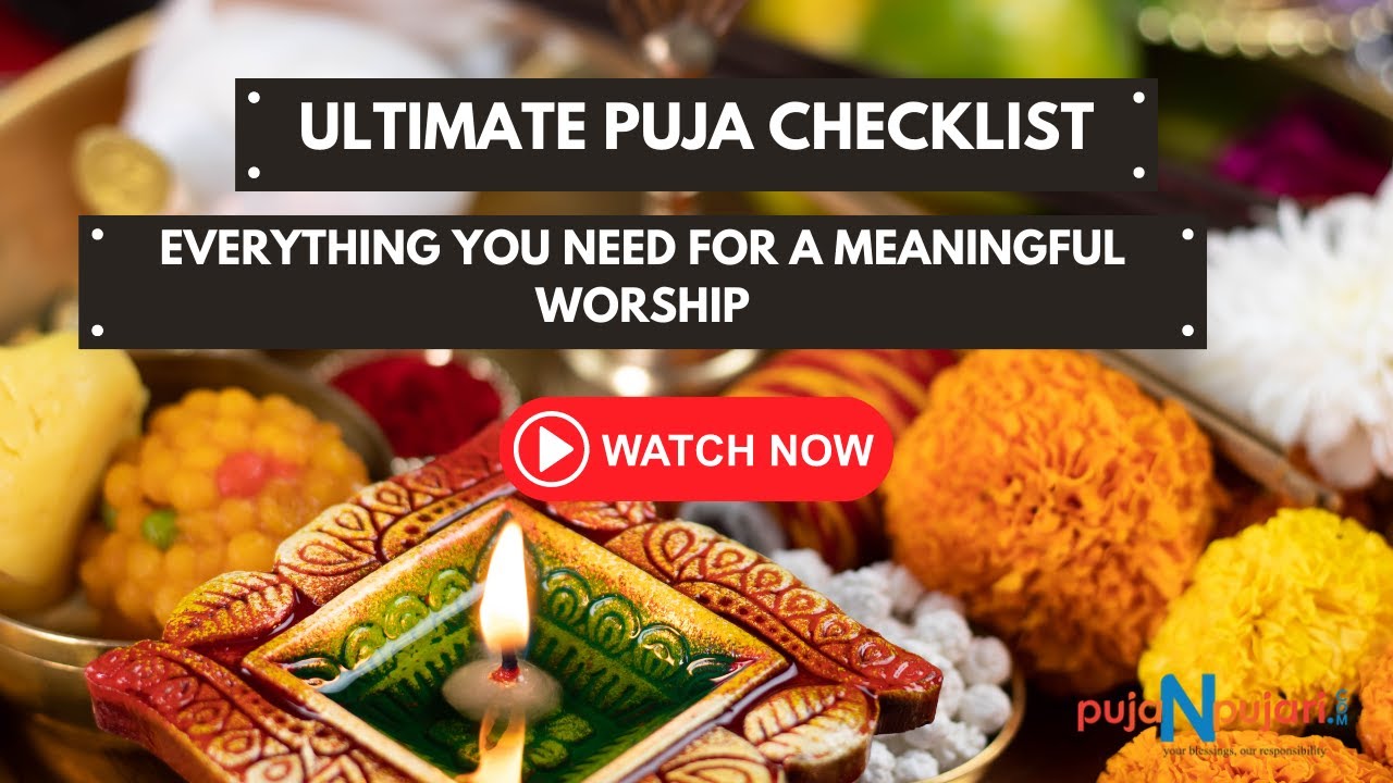 Puja N Pujari | The Ultimate List of Pooja Items for Your Home - YouTube