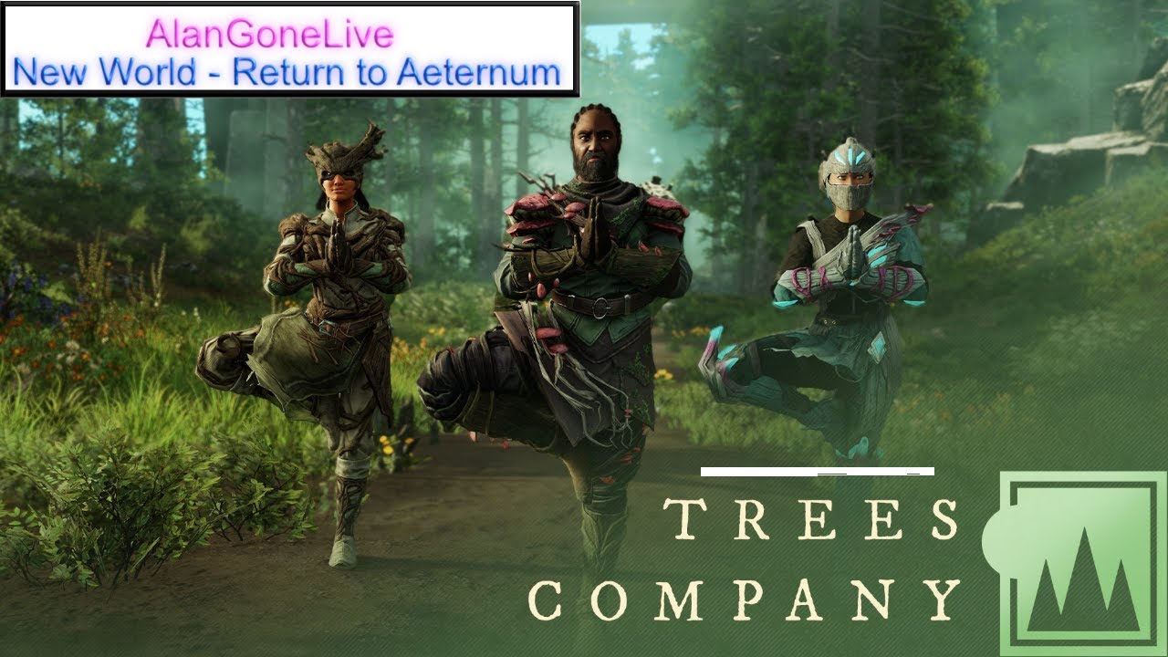 Day 4 - New World - Tree Company - Fishing Day - YouTube