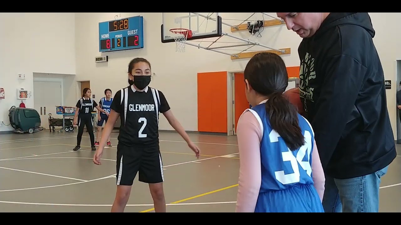 Bringhurst elementary VS Glenmoor elementary school girls basketball ...