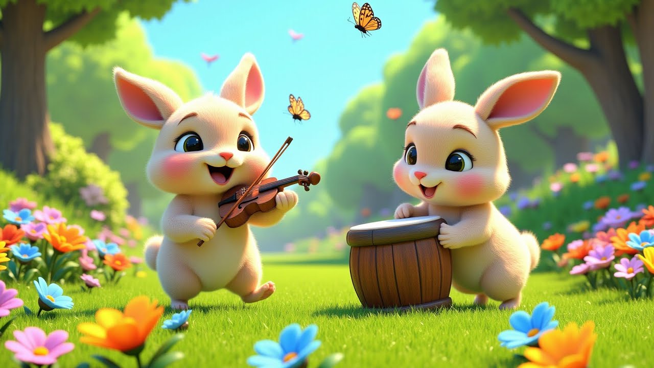 🐰 Floppy Bunny Hop | Fun Kids Song & Nursery Rhyme 🎶 - YouTube