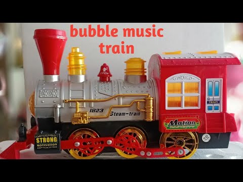 Big Bubble train with light and music - YouTube
