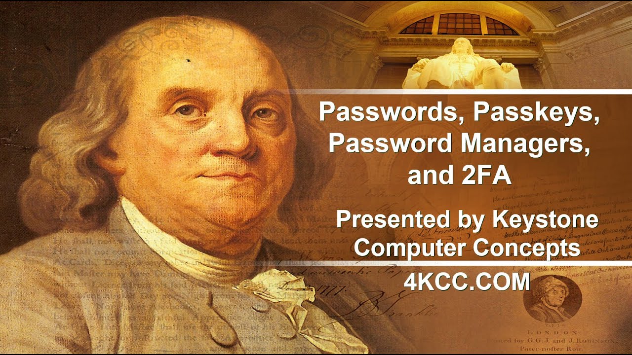 Passwords, Passkeys, Password Managers and 2FA - YouTube