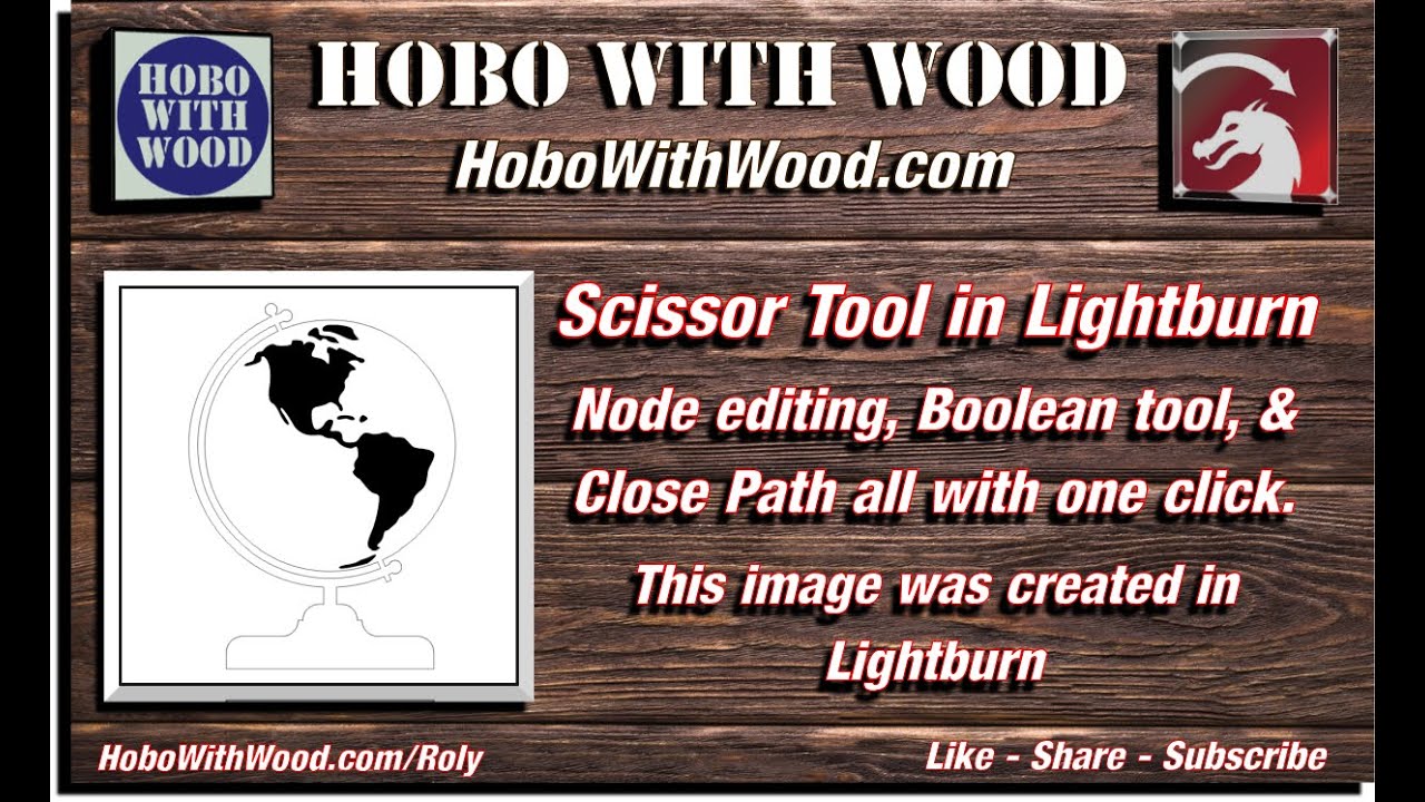 Using the Scissor Tool in Lightburn - YouTube