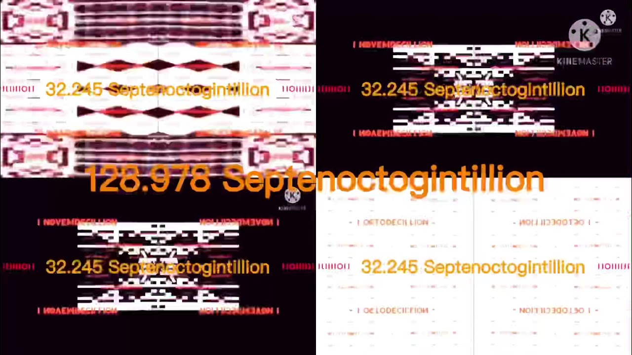 32 Septenoctogintillion to 8 Nonagintillion - YouTube