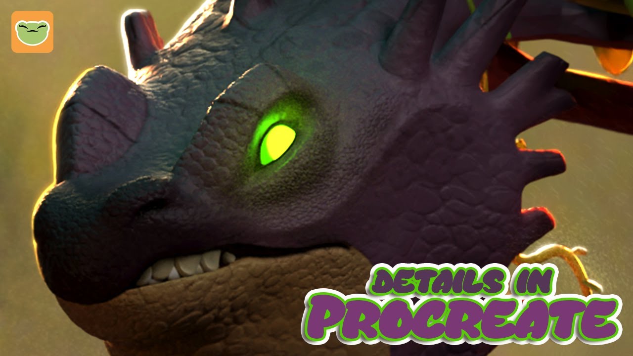 Enhancing 3D Renders with Procreate: Level Up your BRAND - YouTube