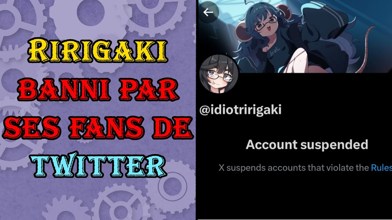 RIRIGAKI (ENCORE) BANNI PAR SA PROPRE COMMUNAUTE CETTE FOIS - YouTube