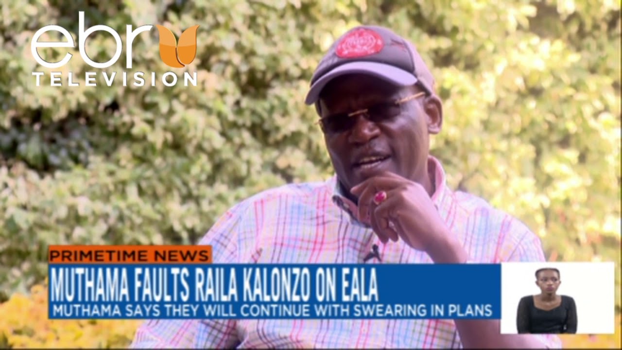 JOHNSTONE MUTHAMA REVEALS SWEARING IN PLANS OF RAILA - YouTube