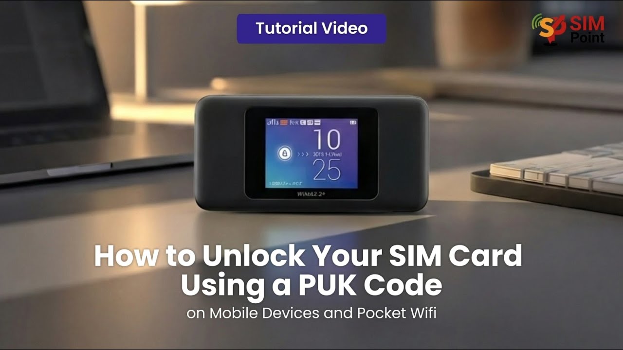 TUTORIAL : How to Unlock Your SIM Card Using a PUK Code - YouTube