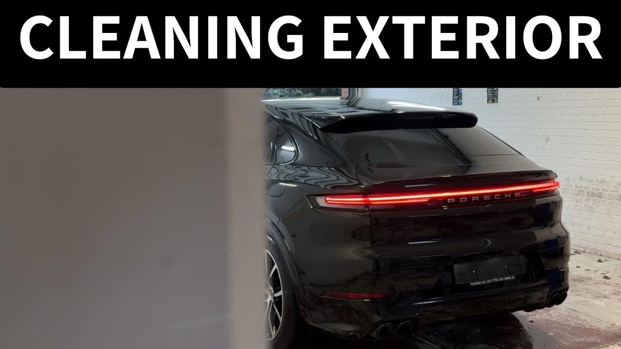 PORSCHE CAYENNE - CLEANING EXTERIOR AUTOT DETAILING #2 - YouTube