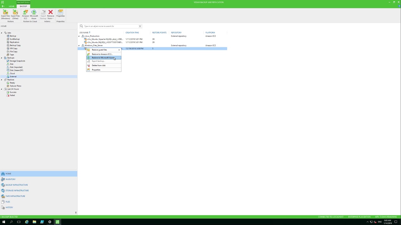 Veeam Availability for AWS - External Repository - YouTube