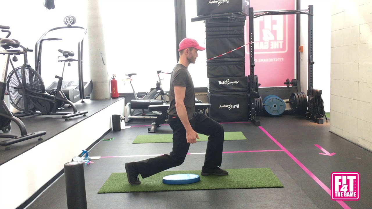 Isometric Split Squat HOLD - YouTube