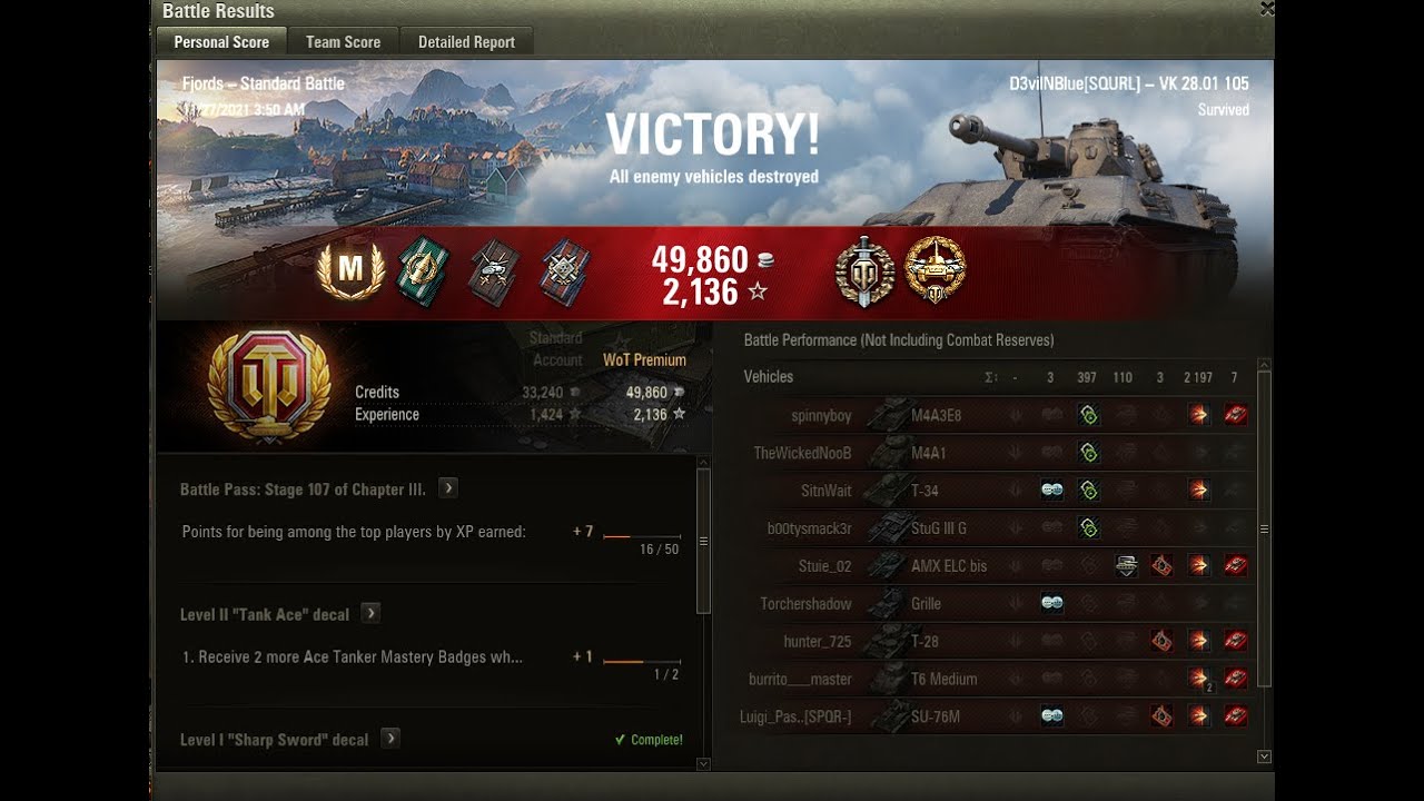 This Thing Is Dirty. VK28.01 105 High Caliber - YouTube