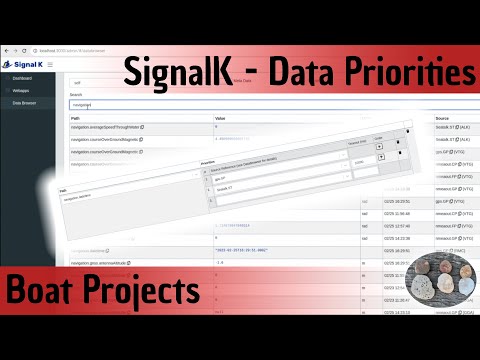 SignalK Data Prioritisation -  hints & tips to stop OpenCPN from crashing - BoatProjects