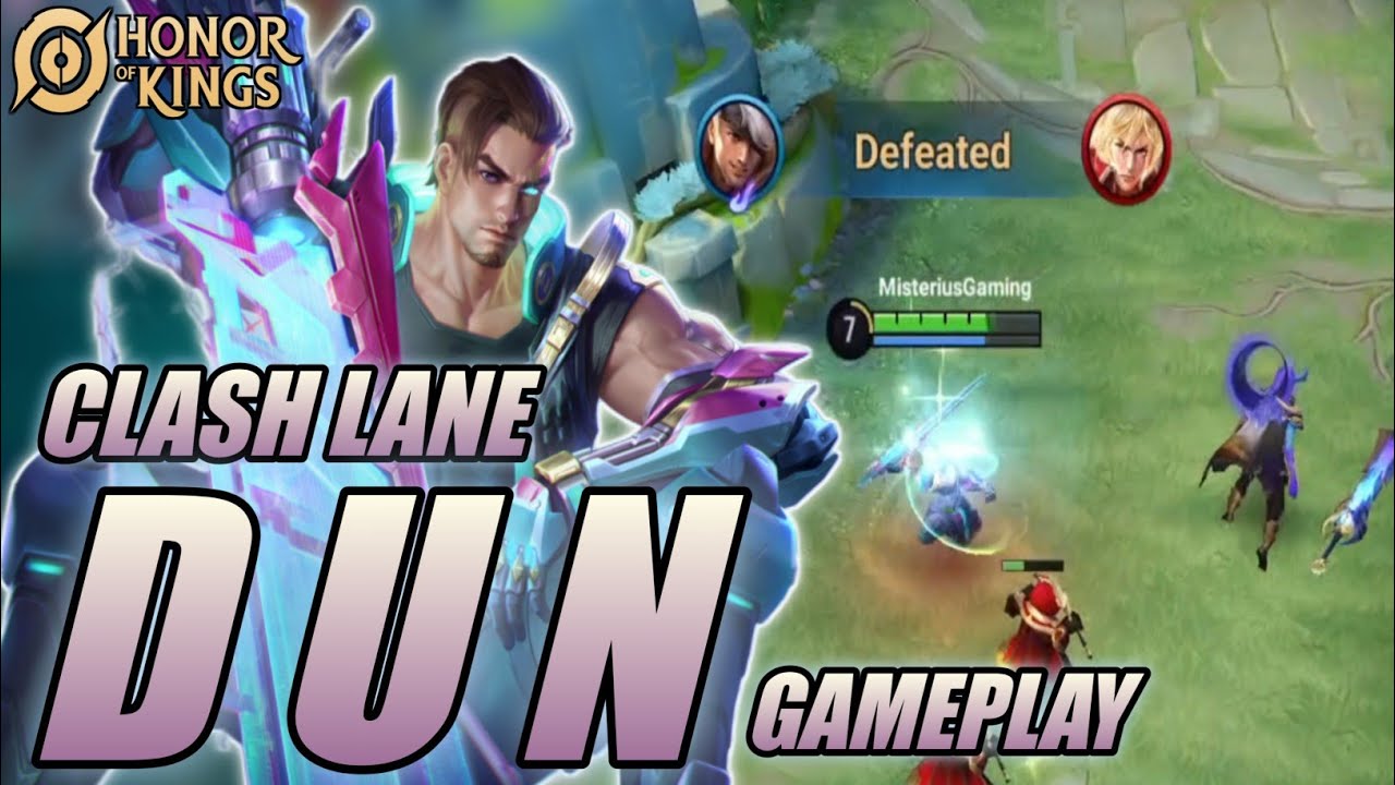 DUN Clash Lane Top Fighter Honor of Kings (HOK) Stronger hero best ...