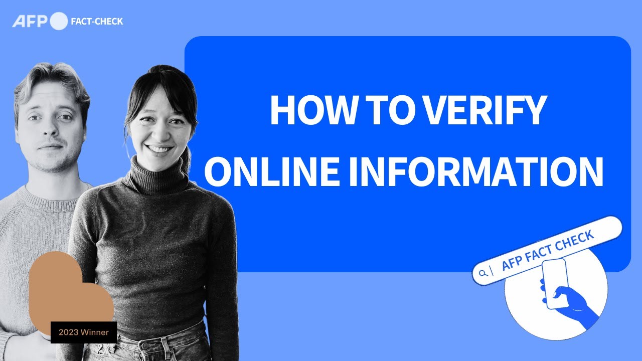 AFP Fact Check: how to verify information online - YouTube