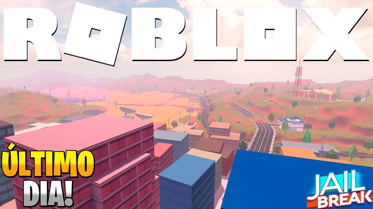 JOGANDO o JAILBREAK ANTIGO de 2019 PELA ÚLTIMA VEZ no ROBLOX!! 😥 ...