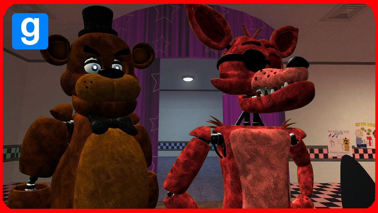 GMOD FNAF | Fixed Foxy? - YouTube