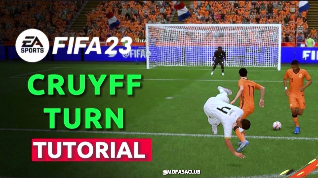 ONE of the BEST FAKE SHOT VARIATIONS in FIFA 23| FIFA 23 CRUYFF TURN ...