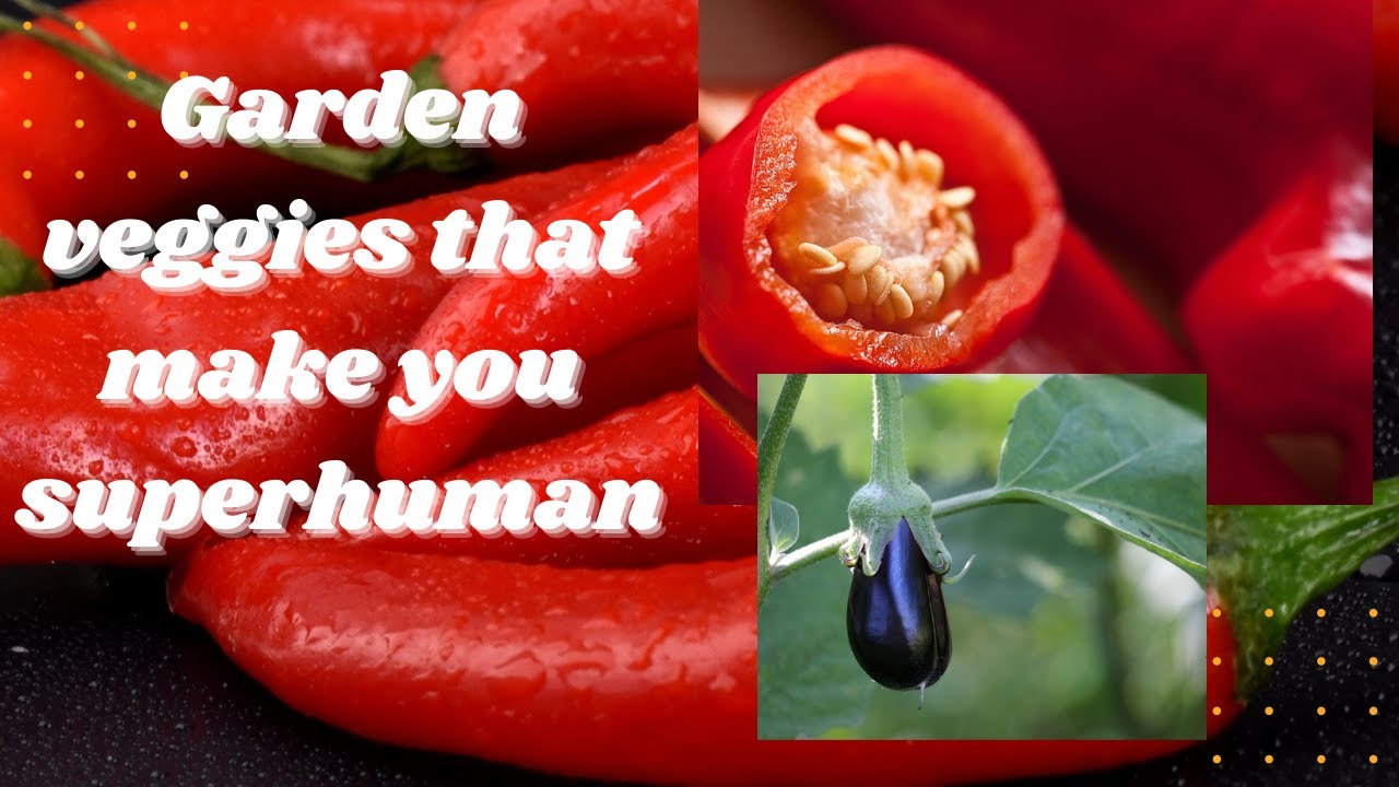 Learning how your garden veggies can make you strong. - YouTube