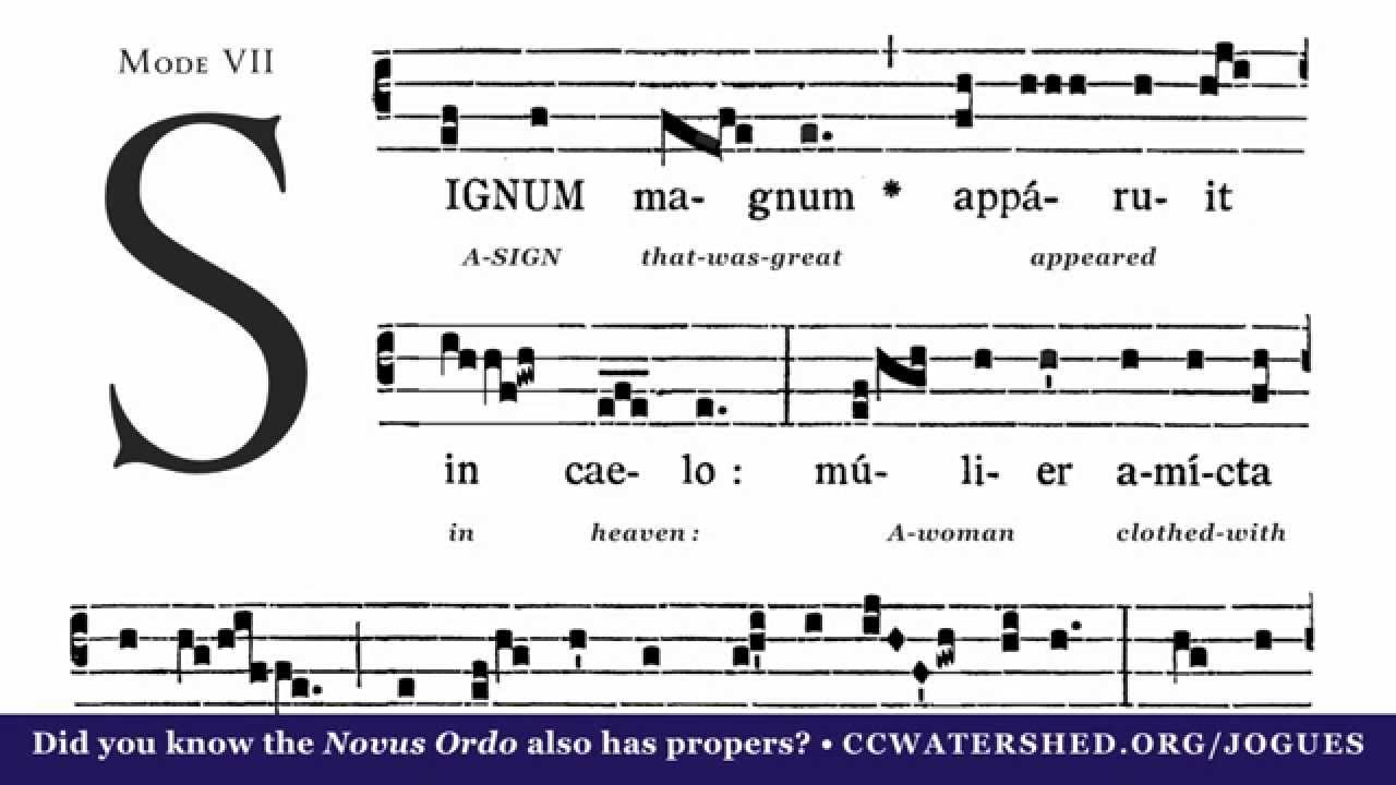 INTROIT • Assumption (August 15) “Signum Magnum” - YouTube