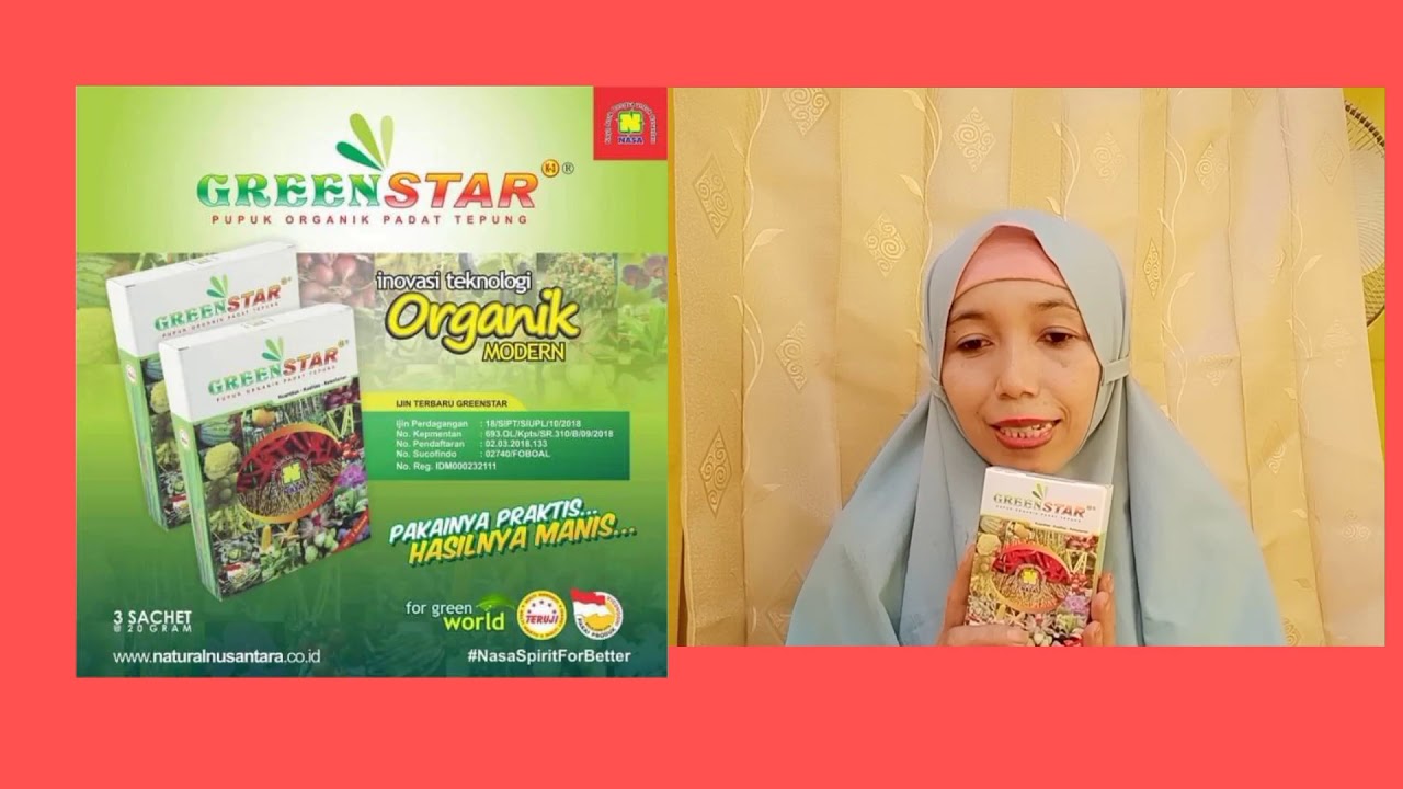 MANFAAT GREEN STAR NASA / unboxing green star - YouTube