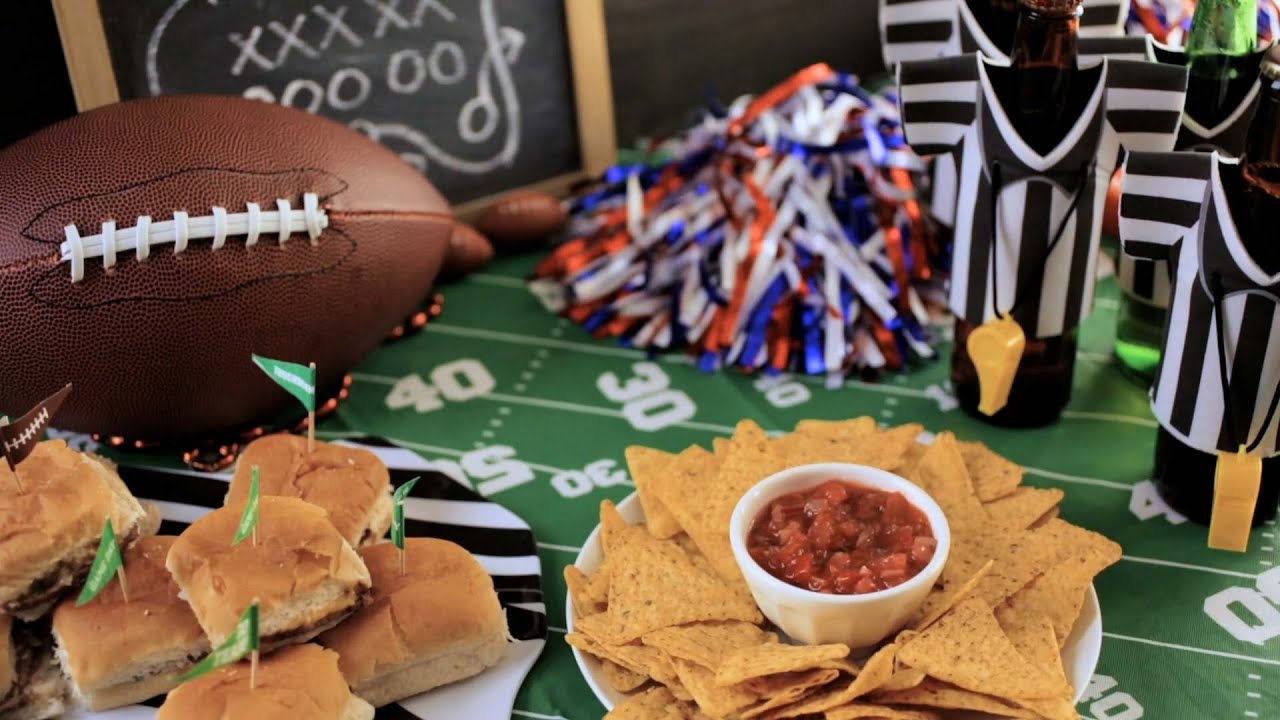 Tips for Throwing a Super Bowl Party at Home - YouTube