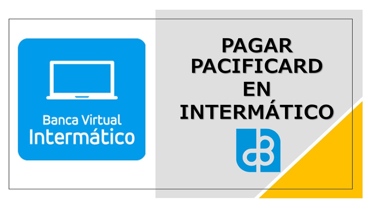 Como PAGAR la tarjeta de credito PACIFICARD por Internet | Banco Del ...