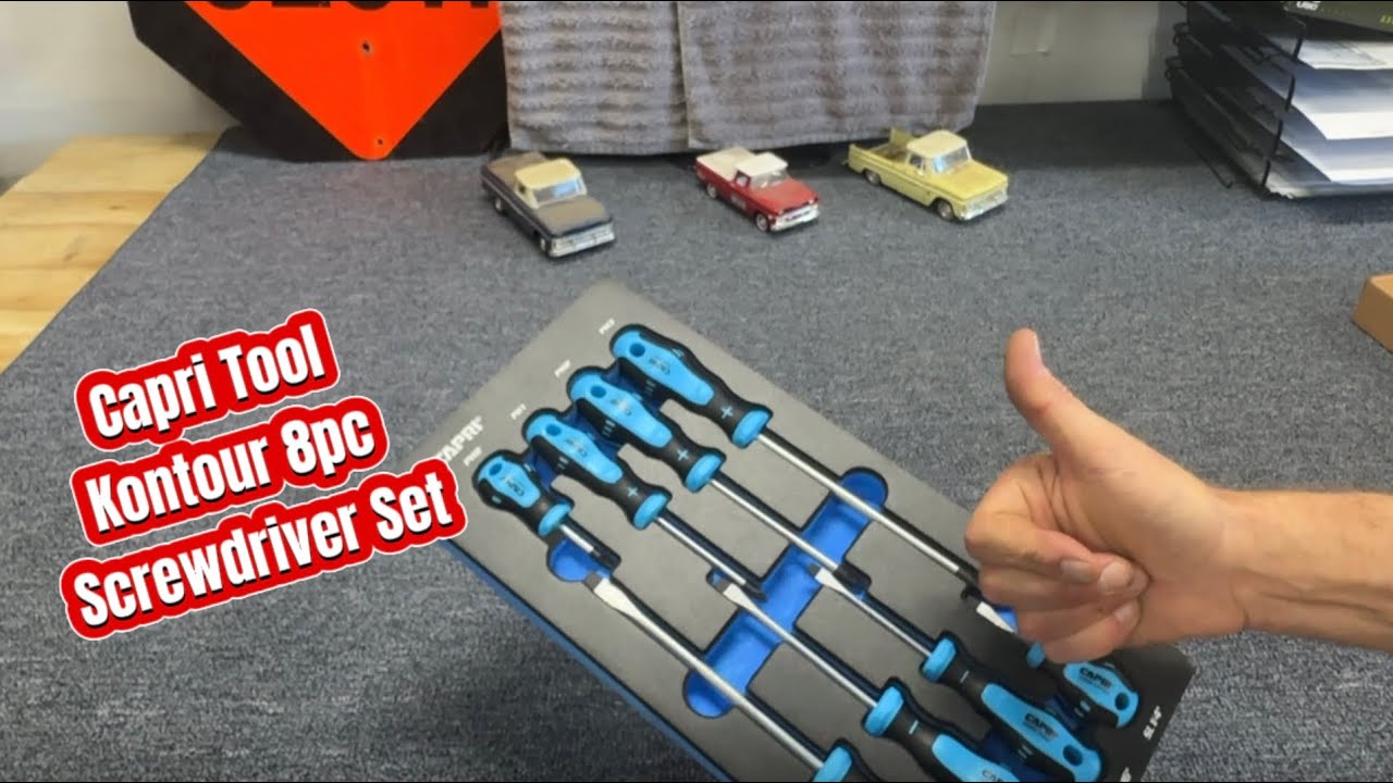 This is a very nice quality 8 pc set of Capri Tools Kontour ...