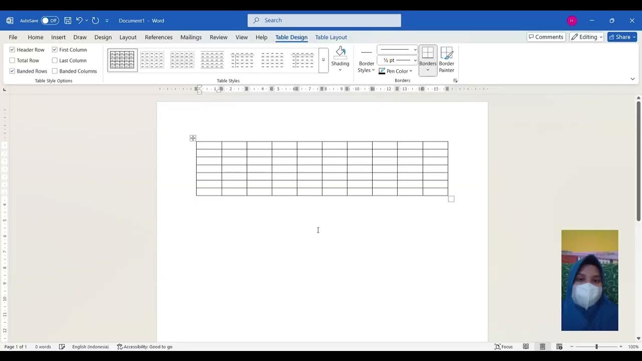 How to Create a Table and Add Text & Background Colors in Microsoft ...