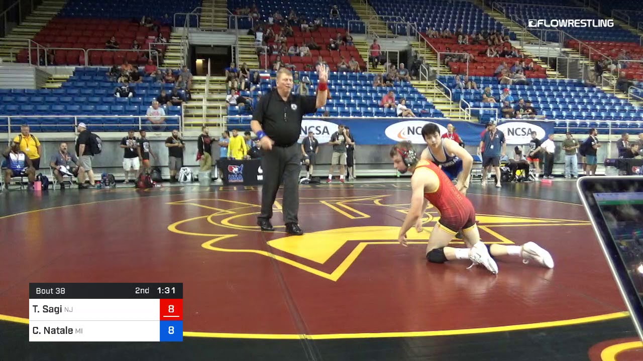 126 Lbs Rnd Of 128 Tyler Sagi New Jersey Vs Caden Natale Michigan - YouTube