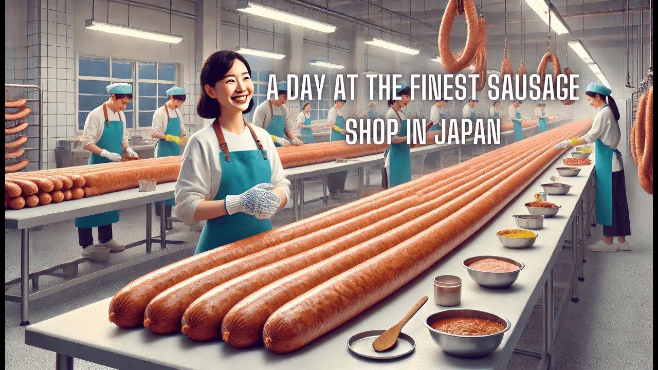 A day at the finest sausage shop in Japan. - YouTube
