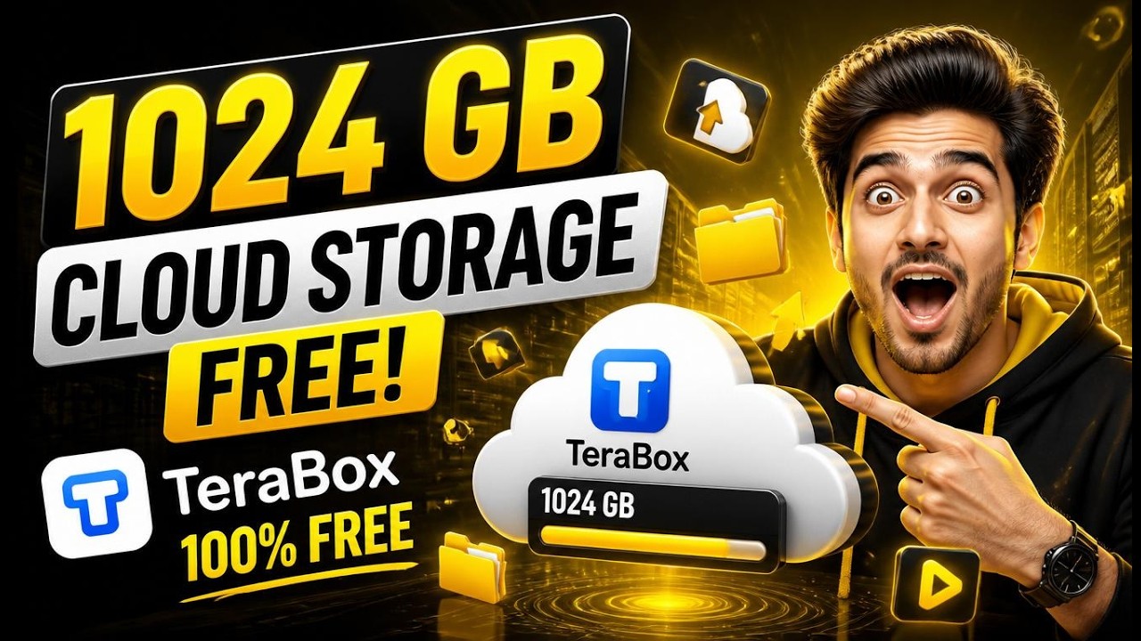 Free 1024 GB Cloud Storage with TeraBox! 📦 | Best Cloud Storage 2025 ...
