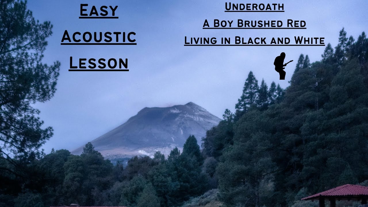Acoustic Lesson - Underoath : A Boy Brushed Red Living in Black and ...