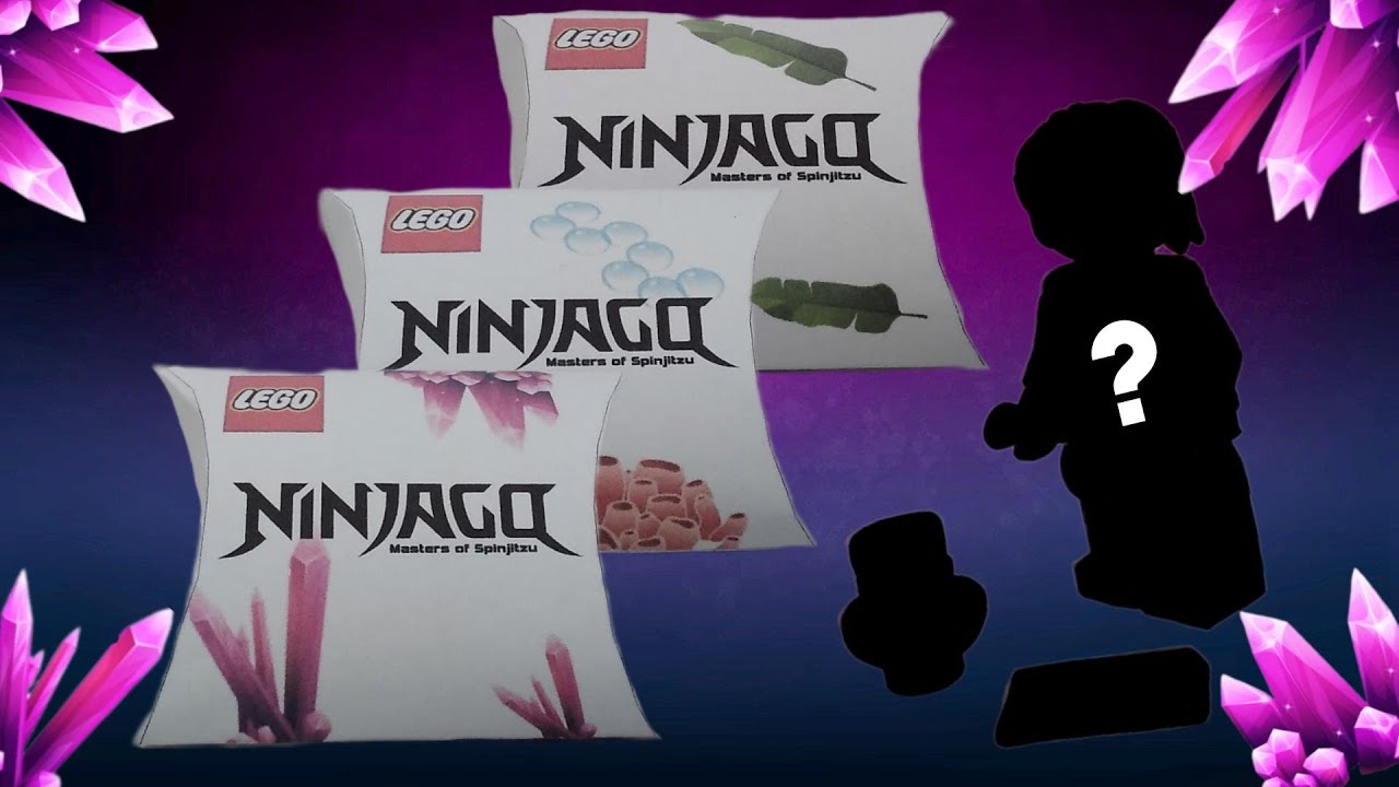 I made 3 custom LEGO Ninjago crystalized/seabound Minifigures Blind ...