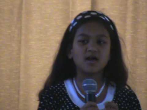 little girl with big voice singing hero - YouTube