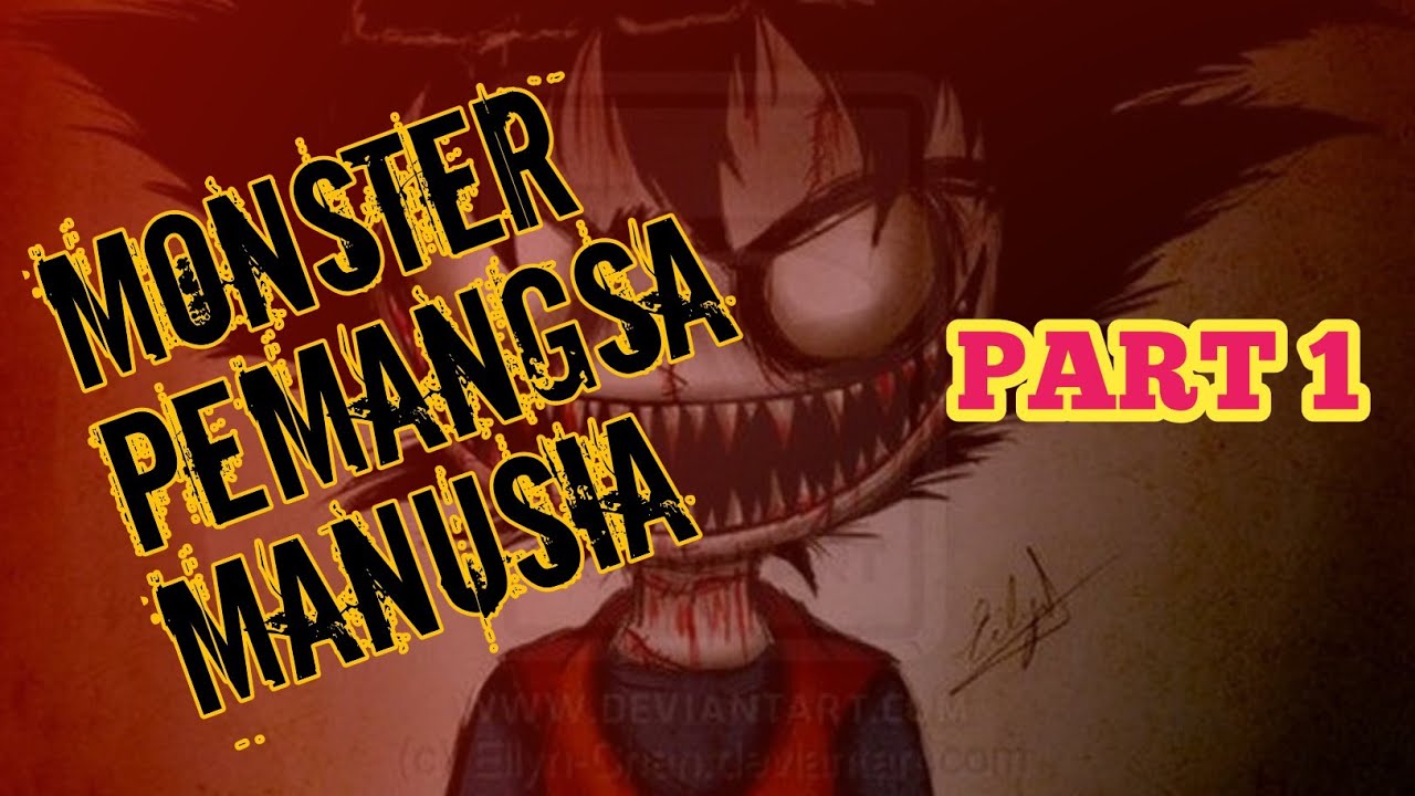 Makhluk atau monster pemakan manusia dalam serial anime - YouTube