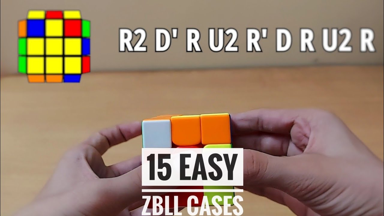 15 Easy ZBLL Cases | Shubham Cuber - YouTube