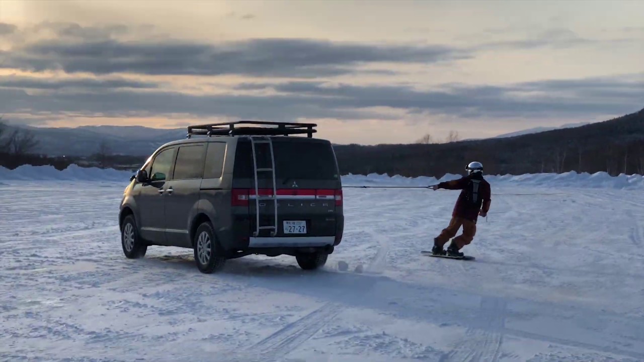 郭偉亮 ERIC KWOK - Snowboarding with Car [RIPBOY- Behind the scene] - YouTube