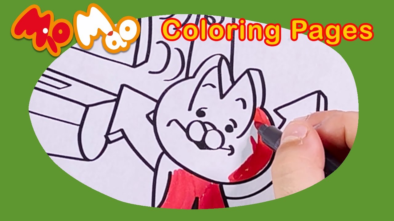 #miomao coloring pages #shorts - YouTube
