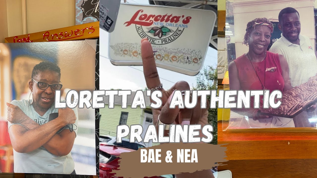 Loretta's Authentic Praline New Orleans| Food Review| Bae & Nea - YouTube
