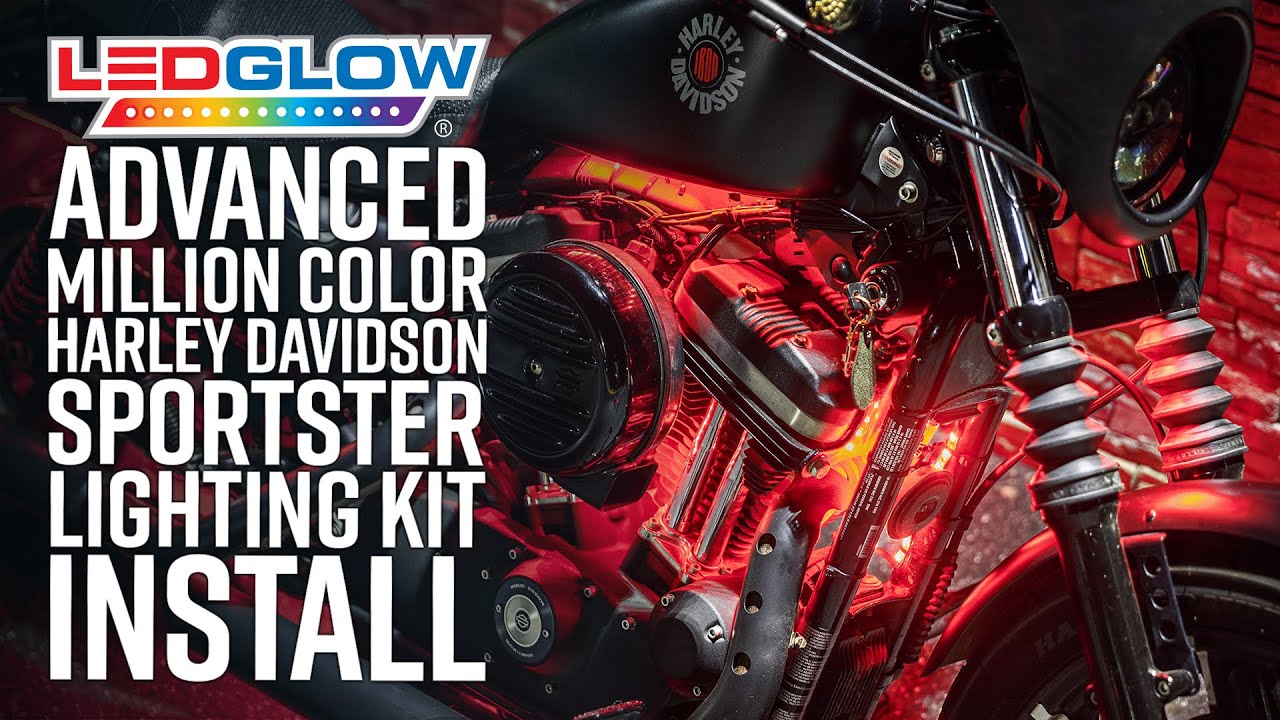 LEDGlow | How to Install Advanced Million Color Harley Davidson ...