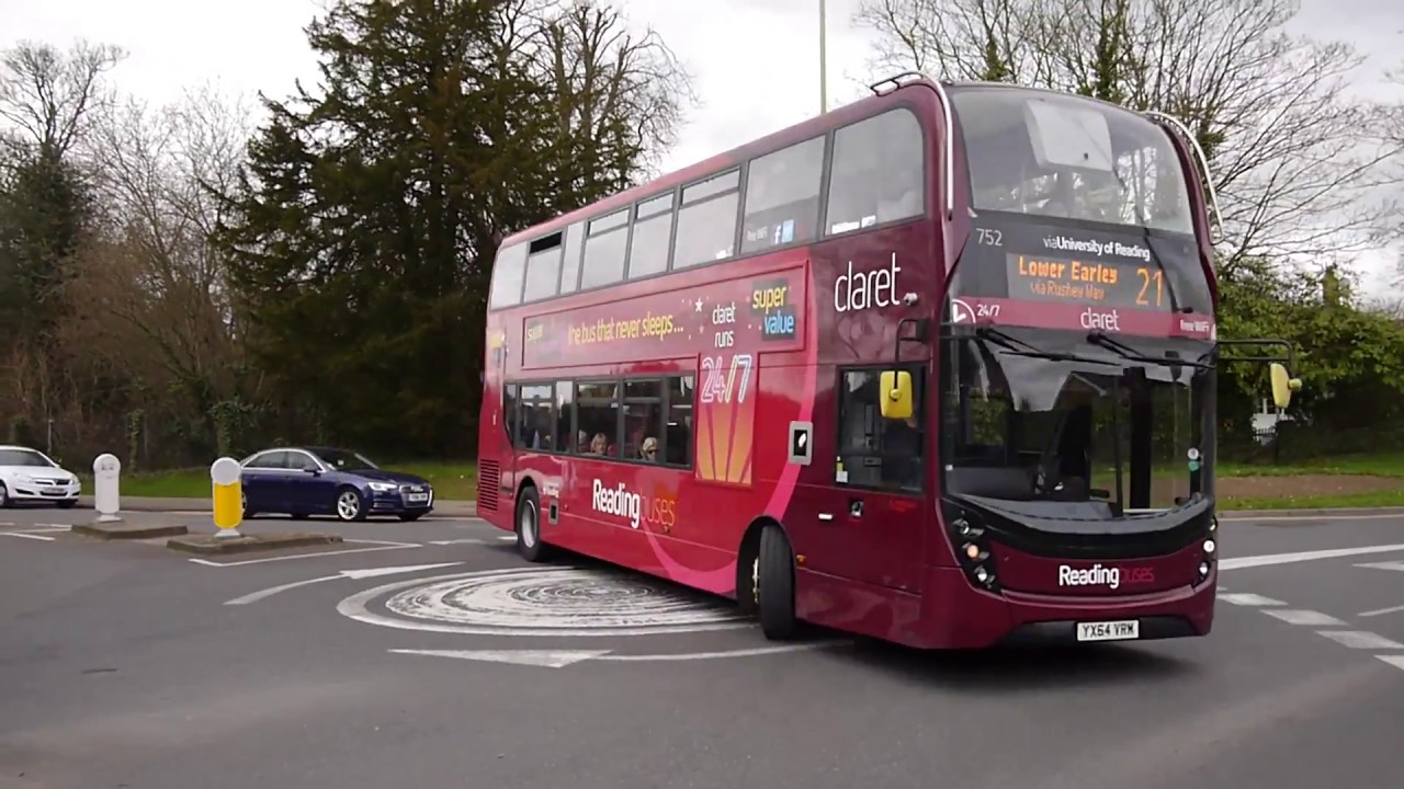 Route 21 Reading Buses 17 Mar 2017 - YouTube