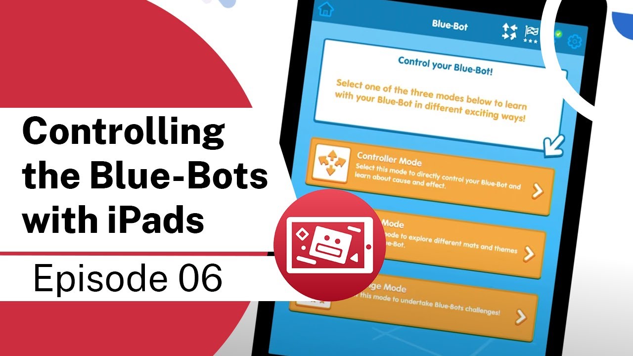 Tablet Robotics: controlling the Blue-Bots with iPads - YouTube