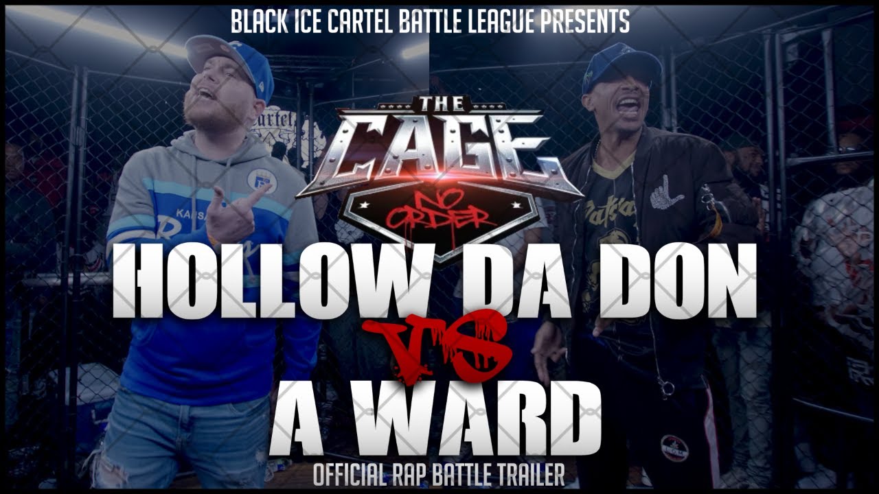 HOLLOW DA DON VS A WARD - Official Battle Rap TRAILER || Black Ice ...